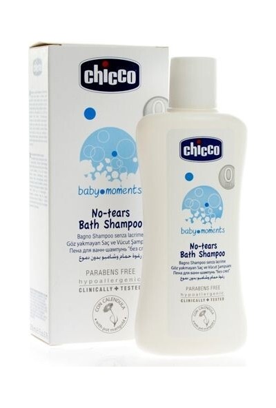 Chicco Göz Yakmayan Saç ve Vücut Şampuanı 200ML Chicco Göz Yakmayan Saç ve Vücut Şampuanı 200ML