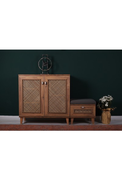 2 Kapılı Ayakkabılık Puflu Ayakkabılık Puflu Dresuar 2 Kapılı Ayakkabılık Puflu Ayakkabılık Puflu Dresuar