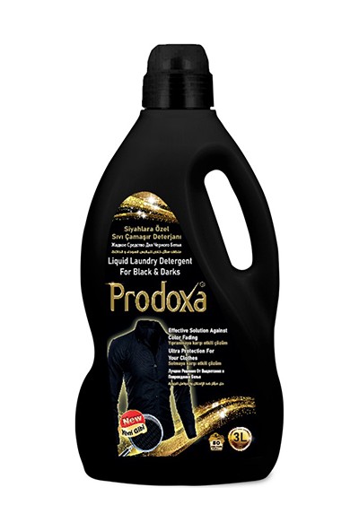 Prodoxa Jel Matik Çamaşır Deterjanı - Siyahlar Için 3000 ml 2'li
