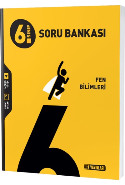 Hız Yayınları 6. Sınıf Fen Bilimleri Soru Bankası
