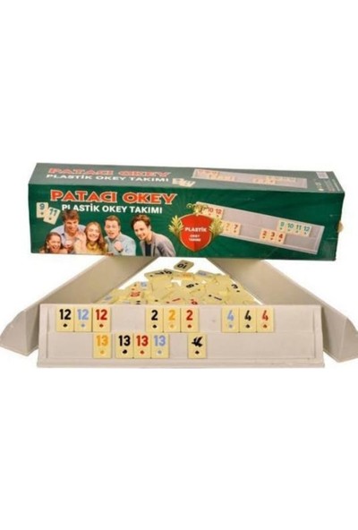 Patacı Okey Plastik Okey Takımı Patacı Okey Plastik Okey Takımı