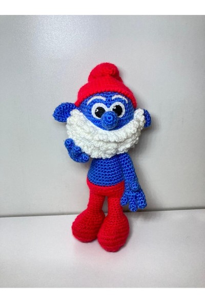 Funinside FUN4FAMILY Amigurimi Organik Oyuncak Şirin Baba Smurfs Funinside FUN4FAMILY Amigurimi Organik Oyuncak Şirin Baba Smurfs