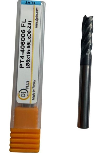 Dj Plus Djplus Ø6 Karbür Freze (55HRC) Dj Plus Djplus Ø6 Karbür Freze (55HRC)