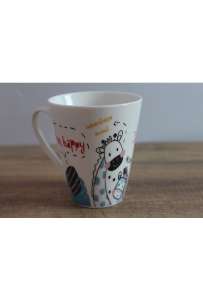 Tekbir Louvre Porselen Kupa I'm Happy Tekbir Louvre Porselen Kupa I'm Happy