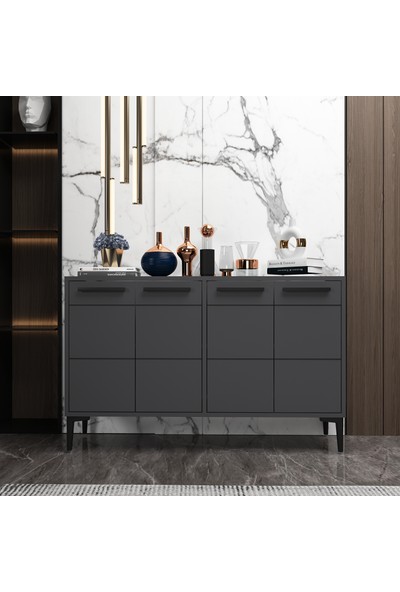 Mert Sert Mobilya Stria Antrasit Konsol Mert Sert Mobilya Stria Antrasit Konsol