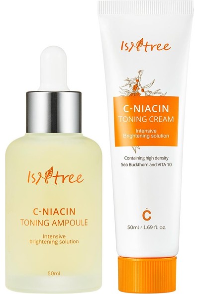 Isntree C-Niacin Renk Eşitleyici Bakım Seti (C-Niacin Serum 50 ml ve Krem 50 Ml) Isntree C-Niacin Renk Eşitleyici Bakım Seti (C-Niacin Serum 50 ml ve Krem 50 Ml)