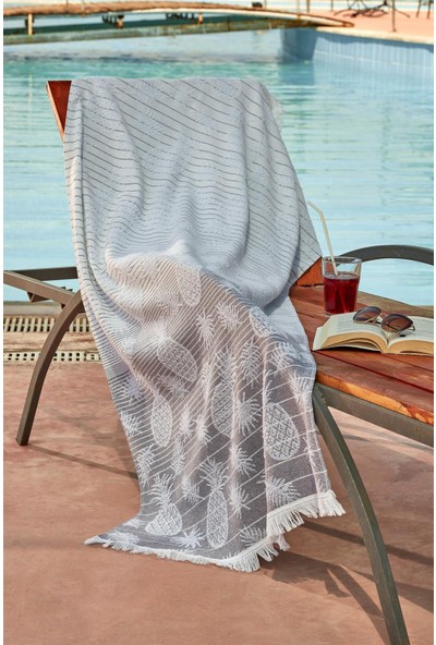 Zeynep Tekstil Ananas 75 x 150 cm Ultra Soft Plaj Havlusu Zeynep Tekstil Ananas 75 x 150 cm Ultra Soft Plaj Havlusu