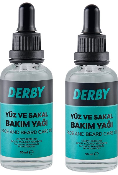 Derby Yüz Sakal Serumu 50 ml X2 Adet Derby Yüz Sakal Serumu 50 ml X2 Adet