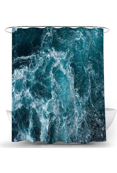 Yilegou 12 Kancalı Yıkanabilir Su Geçirmez Banyo Perdesi - Renkli (Yurt Dışından) Yilegou 12 Kancalı Yıkanabilir Su Geçirmez Banyo Perdesi - Renkli (Yurt Dışından)