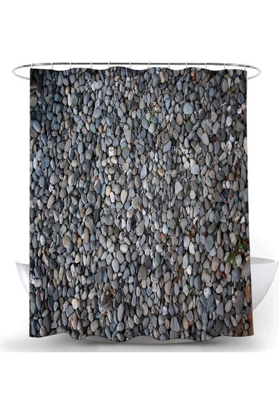 Yilegou 12 Kancalı Yıkanabilir Su Geçirmez Banyo Perdesi - Gri (Yurt Dışından) Yilegou 12 Kancalı Yıkanabilir Su Geçirmez Banyo Perdesi - Gri (Yurt Dışından)