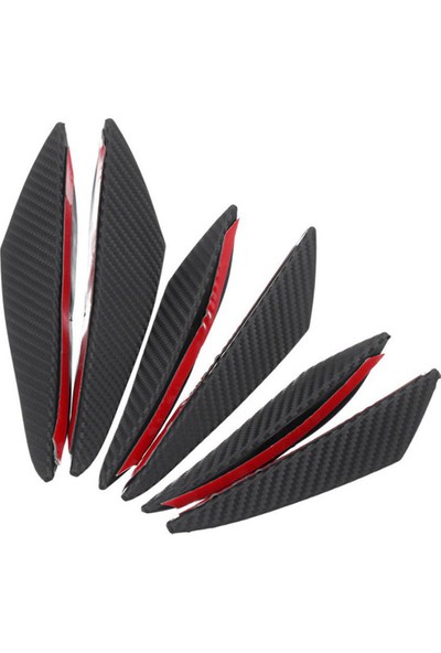 Hongtongda Store Evrensel Karbon Fiber Görünümlü Araba Ön Tampon Yüzgeçleri Spoiler Kanat Dudak Bölücü 6 Adet (Yurt Dışından) Hongtongda Store Evrensel Karbon Fiber Görünümlü Araba Ön Tampon Yüzgeçleri Spoiler Kanat Dudak Bölücü 6 Adet (Yurt Dışından)