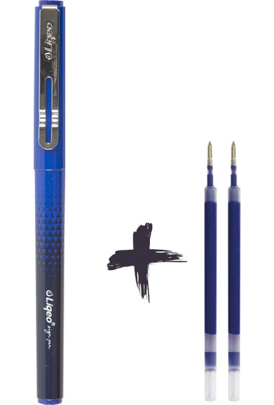 Liqeo Sign Gel Pen 1.0 mm Imza Kalemi ve 2 Adet Refil Liqeo Sign Gel Pen 1.0 mm Imza Kalemi ve 2 Adet Refil