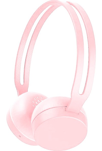 Wh Kablosuz Kulak Üstü Kulaklık Mikrofonlu Bluetooth AUX/SD-CH400-PEMBE Wh Kablosuz Kulak Üstü Kulaklık Mikrofonlu Bluetooth AUX/SD-CH400-PEMBE