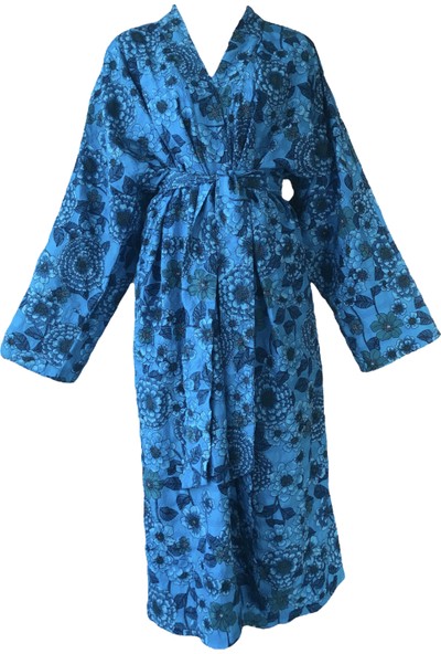 Kimonos Shop Mavi Floralkimono