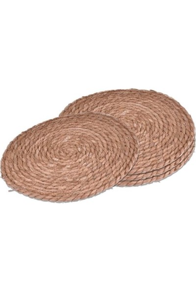 Bambum Laus - 4'lü Yuvarlak Bardak Altlığı