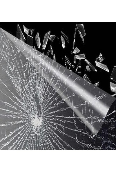 AutoFolyo Güvenlik Cam Filmi Şeffaf 50 Cm-2 Metre