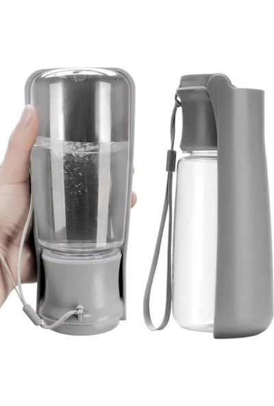 Ec.teak Taşınabilir 550 ml Kedi Köpek Suluk (Yurt Dışından)