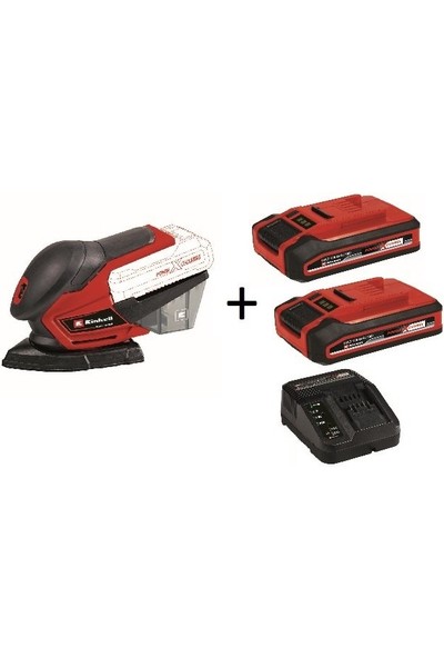 Einhell Te-Os 18/150 Li Akülü Zımpara Makinesi + 2*3.0 Ah Plus Starter Kit Einhell Te-Os 18/150 Li Akülü Zımpara Makinesi + 2*3.0 Ah Plus Starter Kit