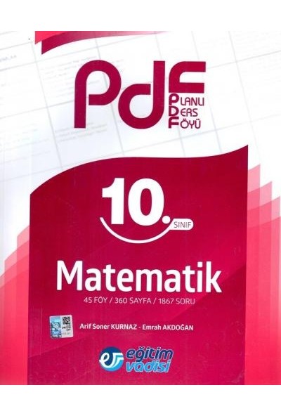 Eğitim Vadisi Yayınları 10. Sınıf Planlı Ders Föyü Matematik Eğitim Vadisi Yayınları 10. Sınıf Planlı Ders Föyü Matematik