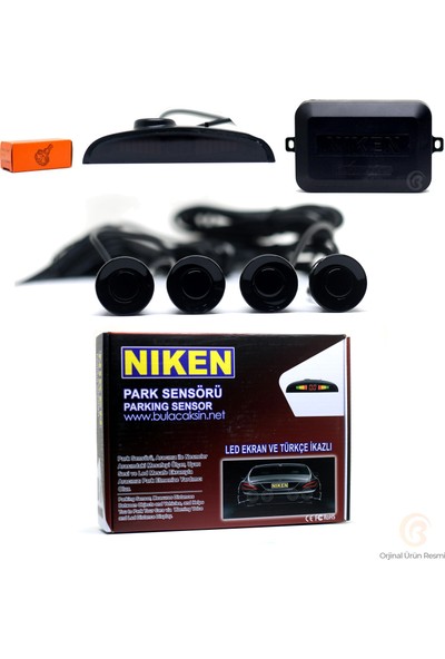 Niken Park Sensörü Ekranlı Türkçe Konuşan 22MM Siyah Niken Park Sensörü Ekranlı Türkçe Konuşan 22MM Siyah
