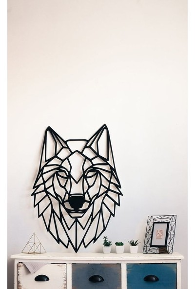 Boyahane Geometrik Kurttasarım Duvar Sticker