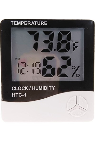 Keluofu Dijital Termometre Higrometre Ev Mini Oda Termometresi (Yurt Dışından)