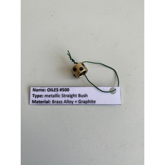 Oiles 500 Pirinç Alaşım Silindirik Burç 12X8X1,5 mm Fiyatı