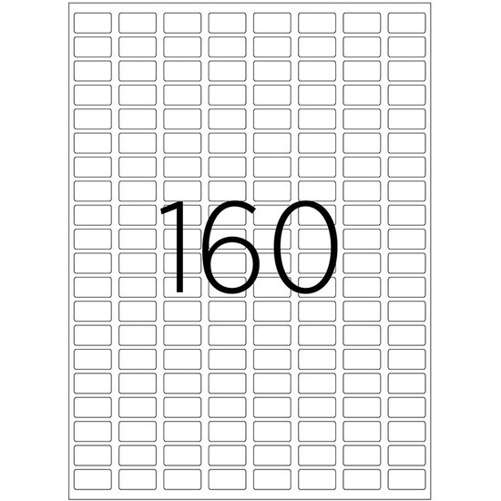 A1 Etiket TW-2280 100 A4 Sayfa Lazer Etiket 22 x 12 mm A4 Fiyatı