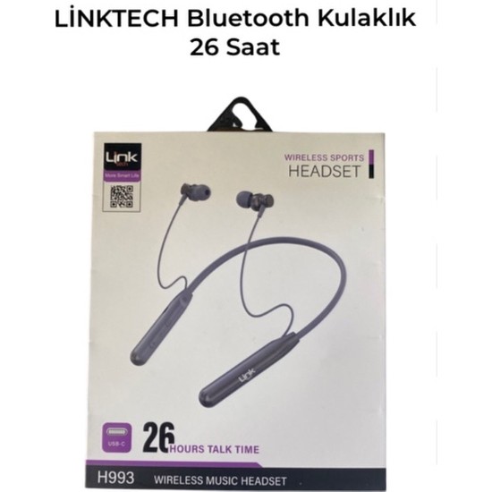 LinkTech Wireless Sports Headset 26 Hours Bluetooth Kulaklık Fiyatı