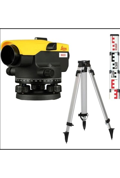 Badem10 Leica NA324 Nivo Set Ölçüm Cihazı Koruma Kutulu