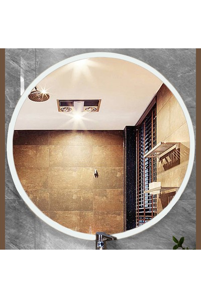 Dekortif Yuvarlak 59CM Duvar Aynası , Salon Aynası ,oturma Odası Aynası ,konsol Aynası ,wc Ayna