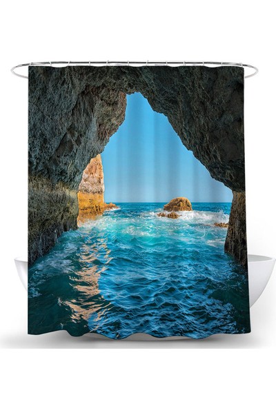 Yilegou 12 Kancalı Yıkanabilir Su Geçirmez Banyo Perdesi - Renkli (Yurt Dışından) Yilegou 12 Kancalı Yıkanabilir Su Geçirmez Banyo Perdesi - Renkli (Yurt Dışından)