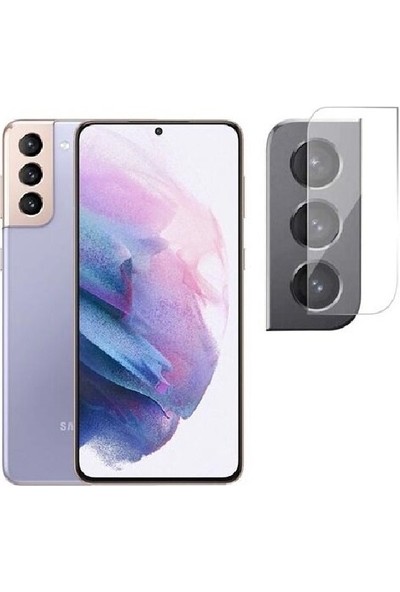 Samsung S21 Plus Kamera Koruma Lens Camı