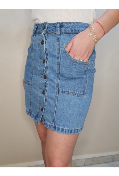 Ed&en Marka Kısa Kot Etek