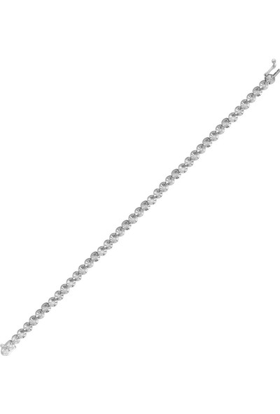 Zer 0,26 Karat Işık Seli Pırlanta Bileklik