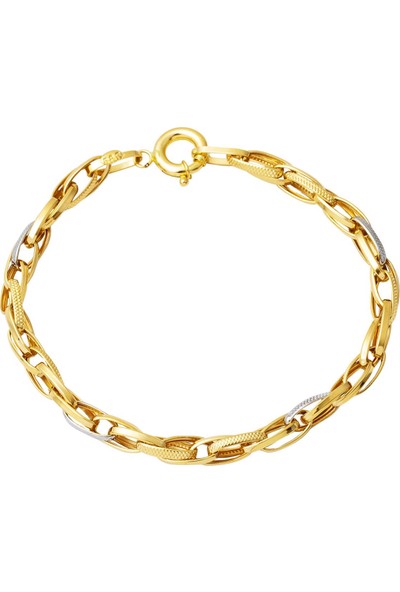 Bilezikci 14 Ayar Altın Halka Bileklik