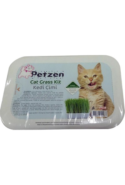 Petzen Fileli Kedi Çimi Petzen Fileli Kedi Çimi