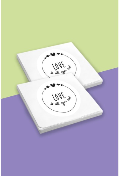 Evrem Kırtasiye Love Is All You Need Etiketi Çikolata +Kolonya ve Mum Etiket 3 x 3 cm Ebat Baskılı Yapışkanlı Sticker Evrem Kırtasiye Love Is All You Need Etiketi Çikolata +Kolonya ve Mum Etiket 3 x 3 cm Ebat Baskılı Yapışkanlı Sticker