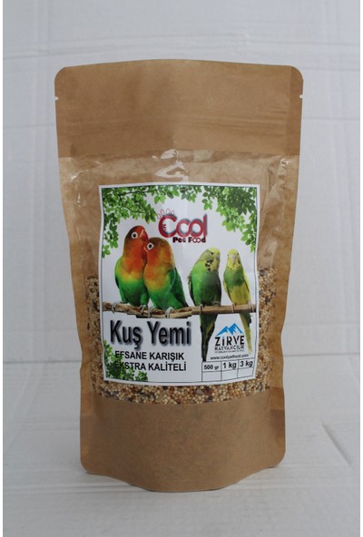 Cool Mycoolpetfood Kuş Yemi Efsane Karışık 500 Gram Kuşyemi Cool Mycoolpetfood Kuş Yemi Efsane Karışık 500 Gram Kuşyemi