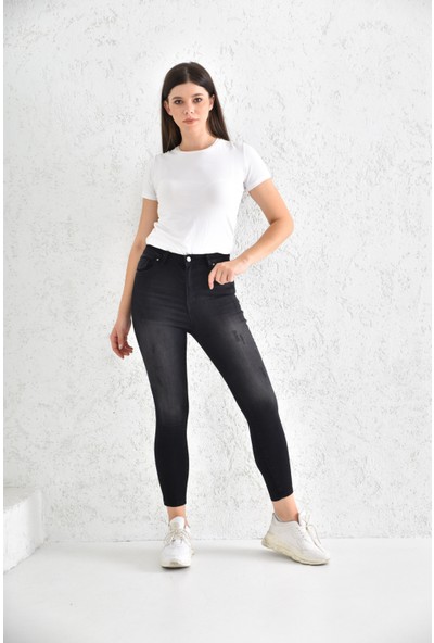 3526 Kadın Jean Pantolon