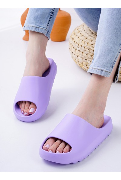 Ayakkabı Havuzu Terlik - Lila - Ayakkabı Havuzu