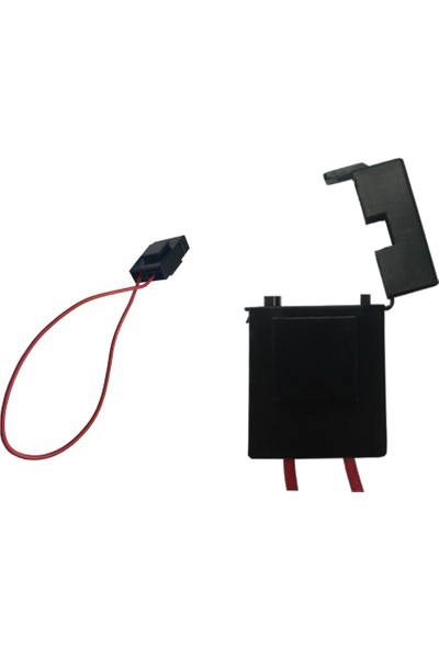 Kablolu Kapaklı Bıçak Sigorta Yuvası - Tekli