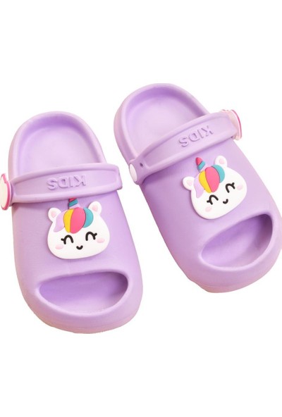 Ellaboni Unicorn Kız Çocuk Fuşya Kaymaz Taban Hafif Yumuşak Sandalet Terlik Ellaboni Unicorn Kız Çocuk Fuşya Kaymaz Taban Hafif Yumuşak Sandalet Terlik