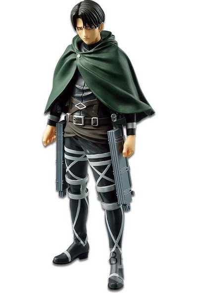Bandai Attack On The Titatan Anime Manga Figür - Levi Ackerman - 16 cm - Kutulu