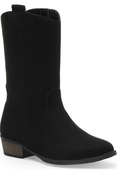 Butigo Core 2pr Siyah Kadın Topuklu Çizme