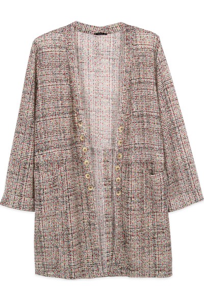 On Renkli File Hırka On Renkli File Hırka