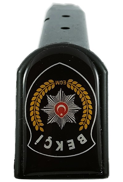 Bekçi Logolu Şarjör Altı Sticker Bekçi Logolu Şarjör Altı Sticker