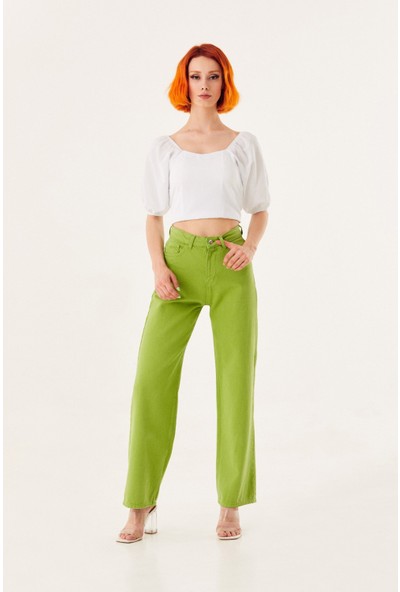 Göğüs Dolgulu Karpuz Kol Bluz