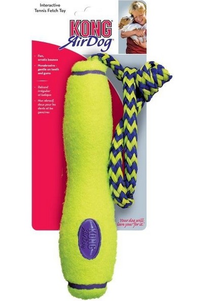 Kong Air Dog Fetch Stik M Ipli Köpek Oyuncağı