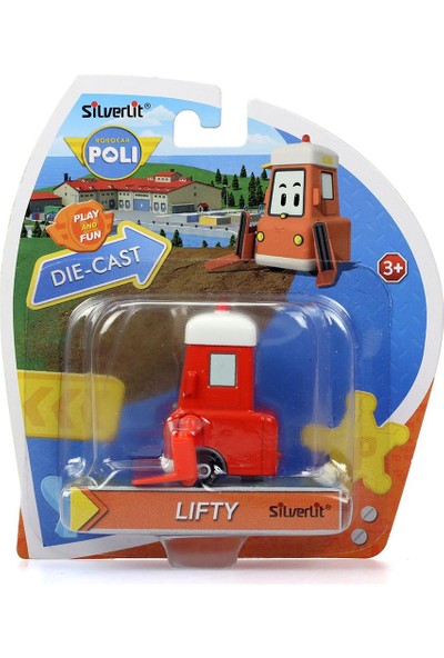 Robocar Poli Metal Araç Karakter Figürler - Lifty Robocar Poli Metal Araç Karakter Figürler - Lifty